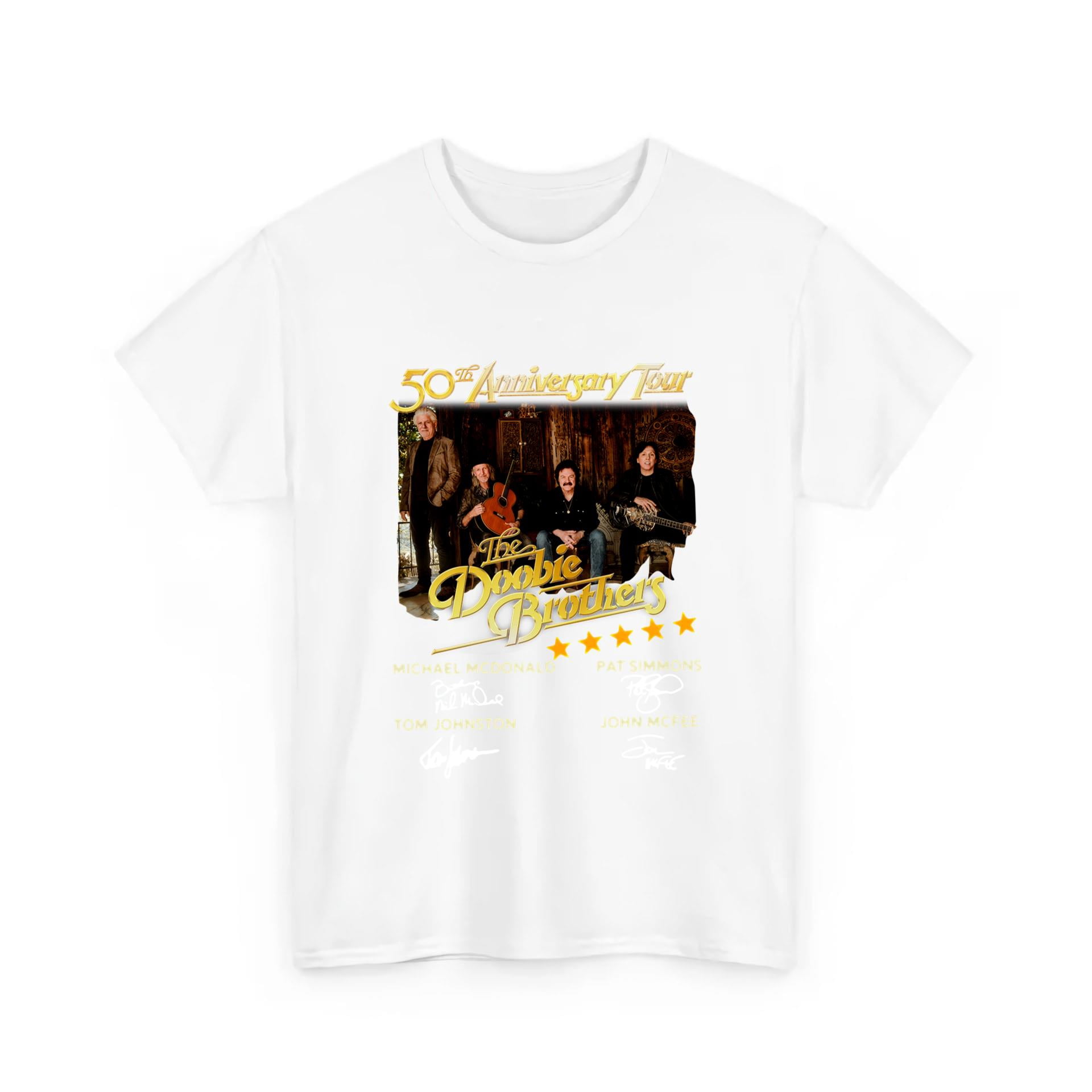 New The Doobie Brothers 50th anniversary tour Cotton Unisex S-3XL- Fast ...