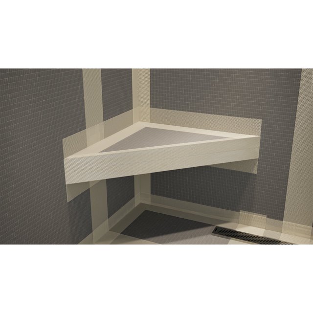 Original Granite Bracket Floating Corner Shower Bench Kit with new ...