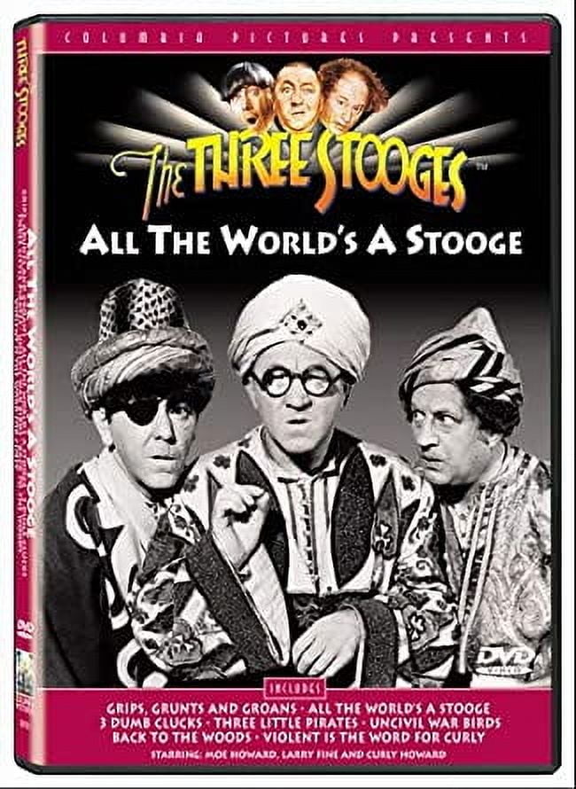 New The Three Stooges: All the World's a Stooge (DVD) - Walmart.com