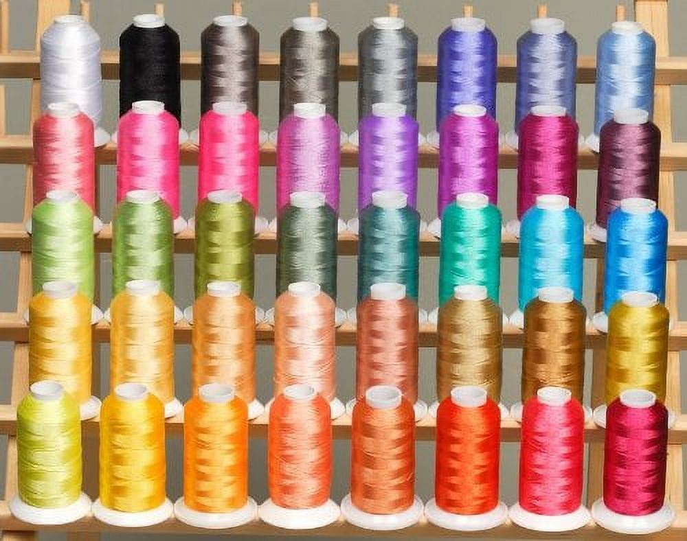 New ThreadNanny 40 (1100 Yds) of Polyester Embroidery Thread Cones ...