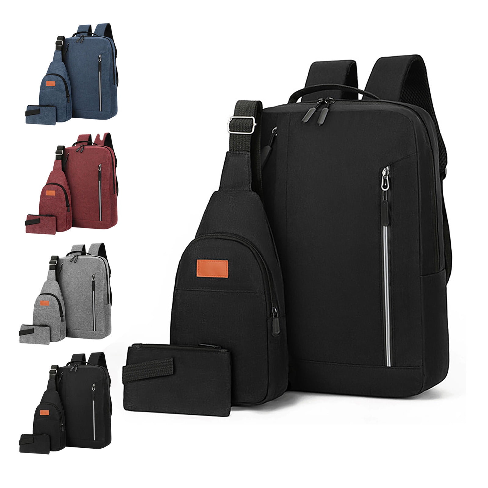 UTXQFD New Three Piece Backpack USB Charging Business Computer Bag Men ...