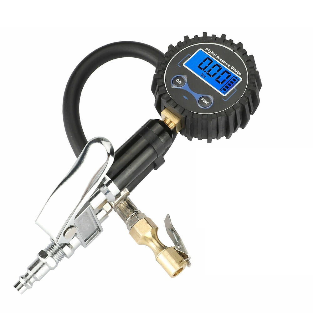 New Tire Inflator with Pressure Gauge 250 PSI Air Chuck for Truck Car ...