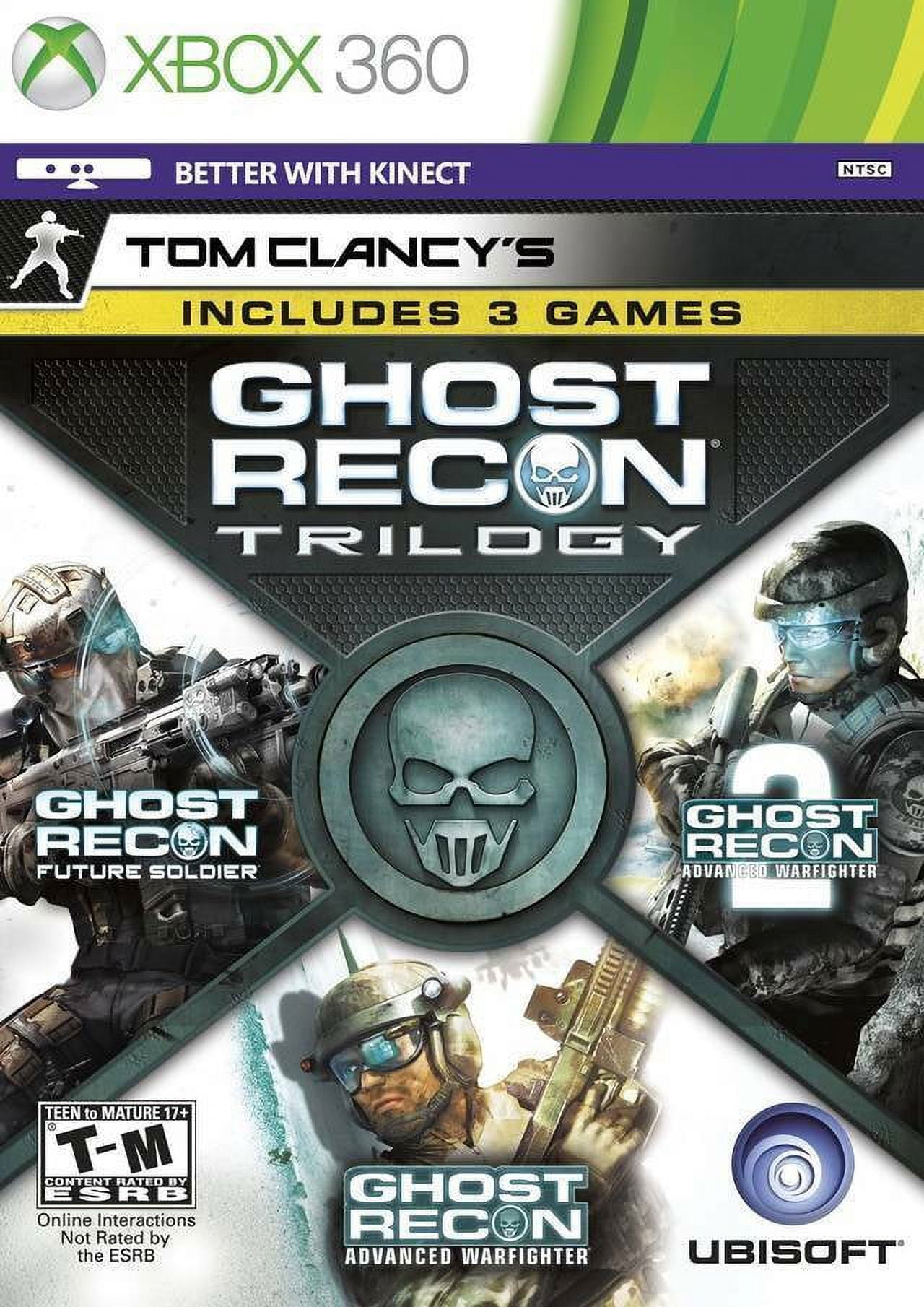 New Tom Clancy's Ghost Recon Trilogy Xbox 360 Xbox One Backwards ...