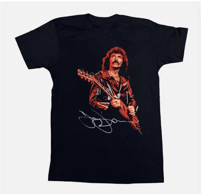 New Tony Iommi signature Black Sabbath Cotton Unisex S-5XL Shirt IL9 ...