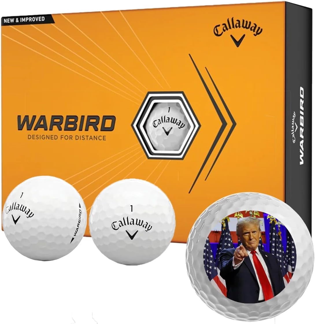 New Top Brands Trump - Callaway Warbird, Victory Speech Golf Balls, Set ...