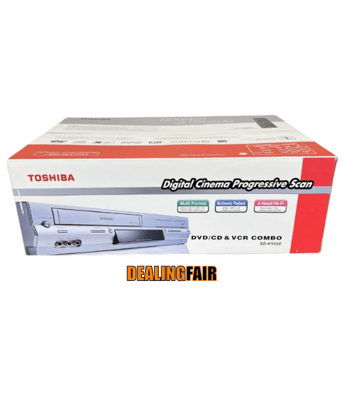 New Toshiba SD-KV550 4 Head DVD VCR Player - Walmart Business Supplies