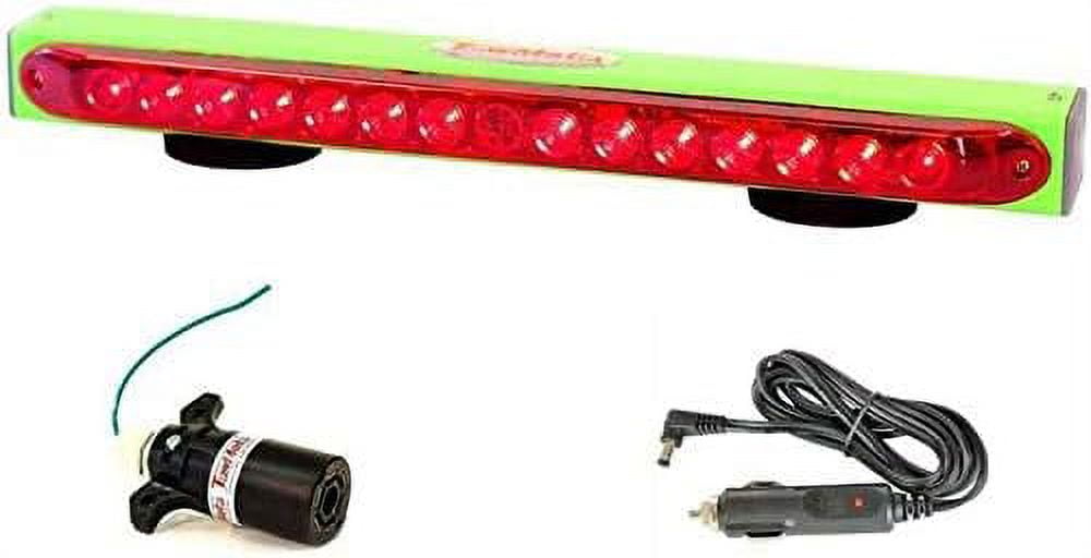 New! Towmate TM22G-7RV Green Limelight 22" Wireless Tow Light with 7 ...