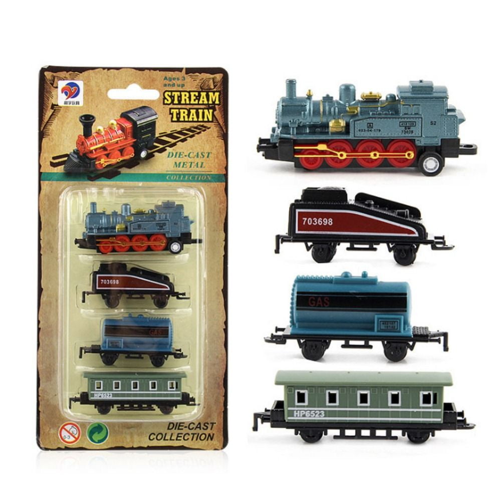 New Toys Vehicles Non Remote Control Train Toys Pull Back Car Train ...