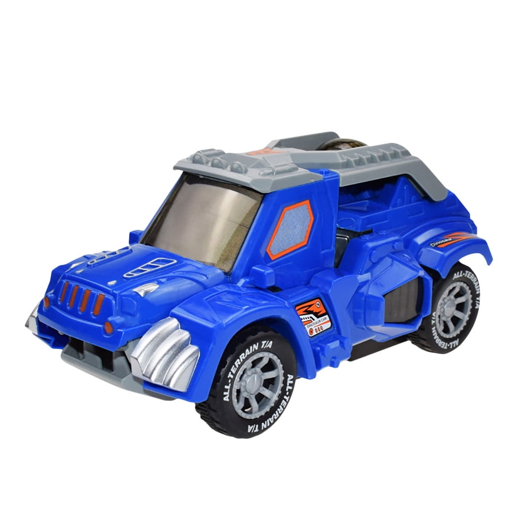 New Transformer Dinosaur Car With Light Music 360° Rotation Stunt Car ...