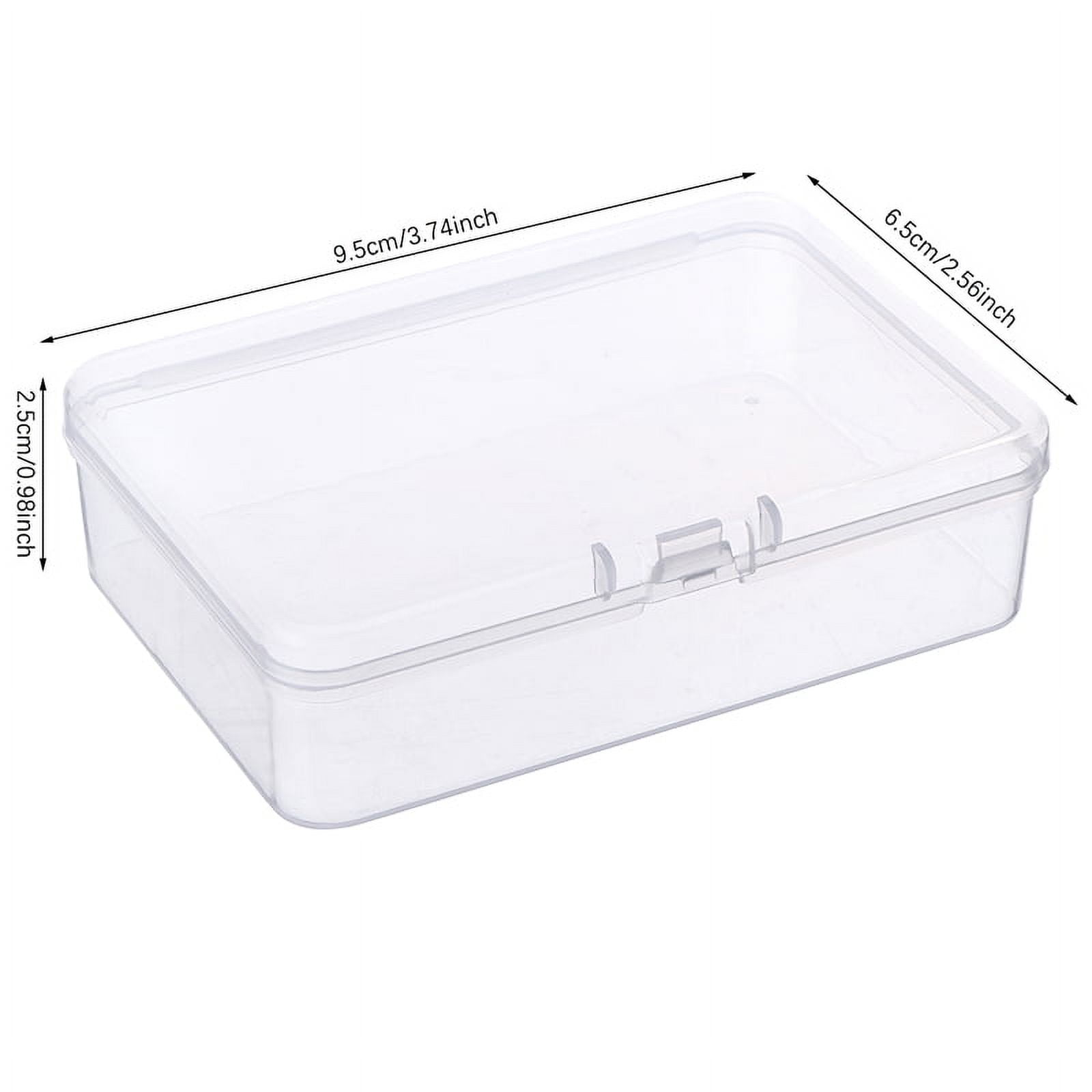 New Transparent Plastic Storage Box Photocards Small Card Storage Box ...