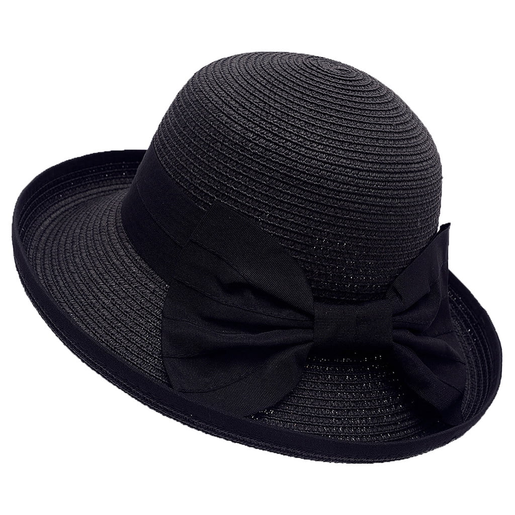 Uooqdmx Derby Hats for Women, Dress Hats for Women, Panama Hats, Hat ...