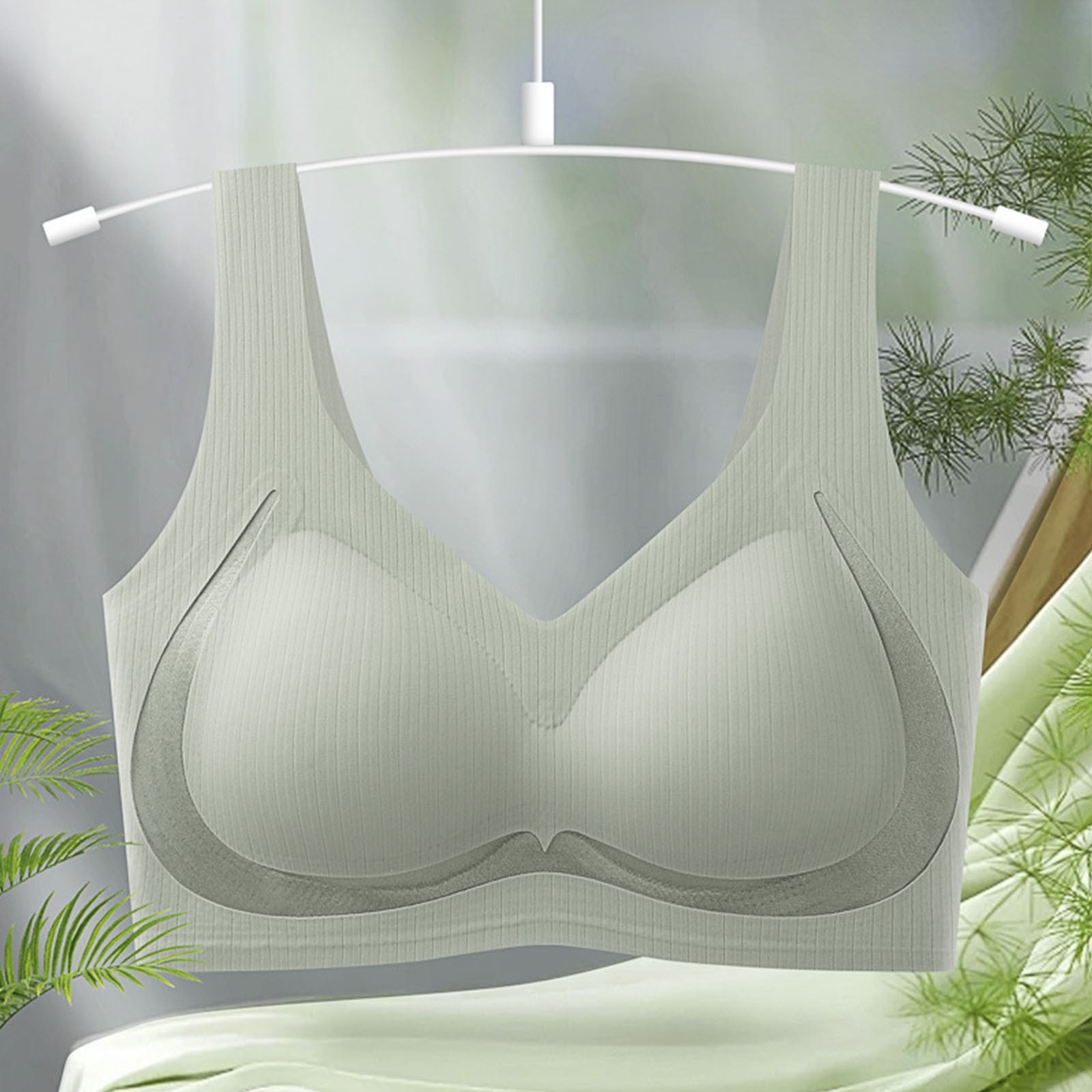 New & Trending, Women's Seamless Push-Up Bra, Backless U-Shape ...