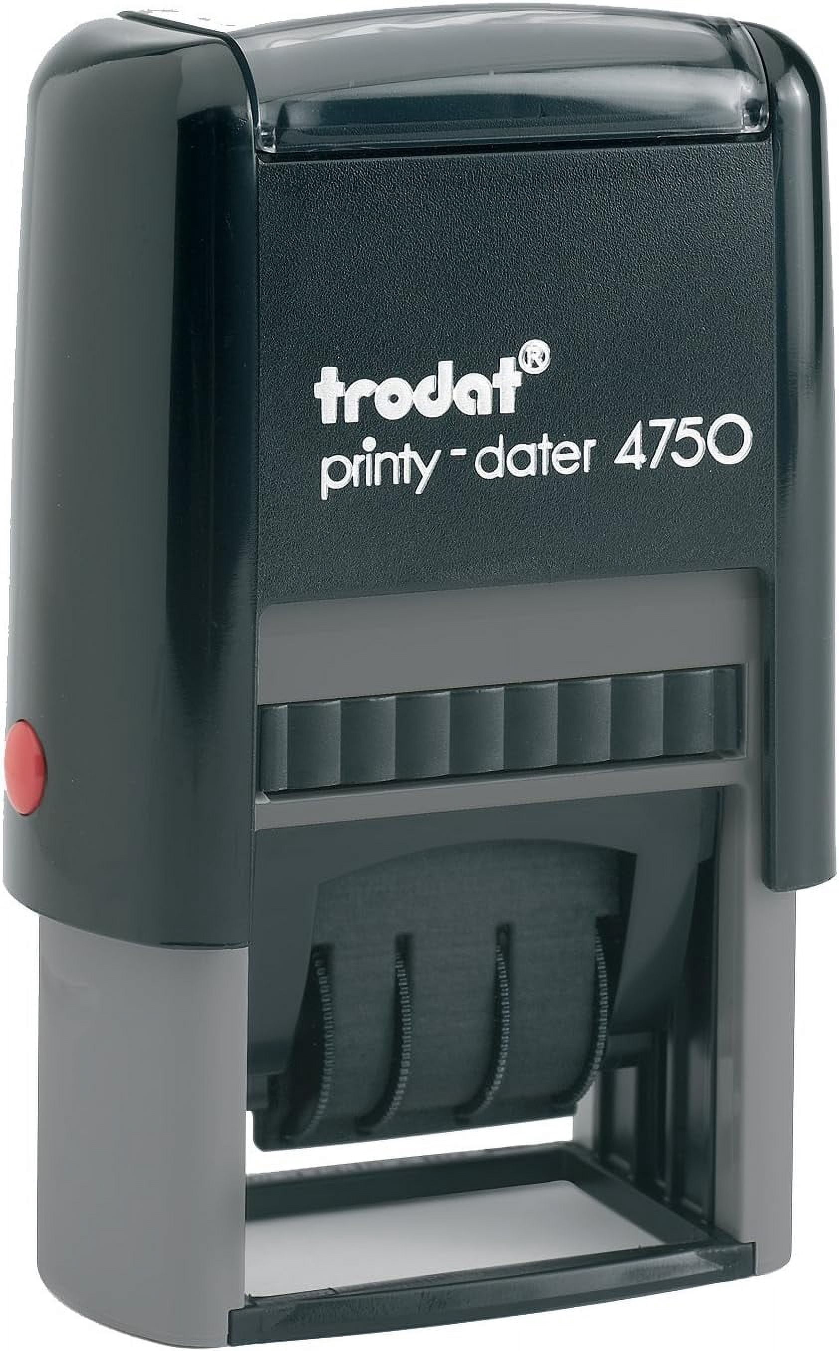 New Trodat Printy 4750 Self Inking Printy Dater Stamp - Walmart.com