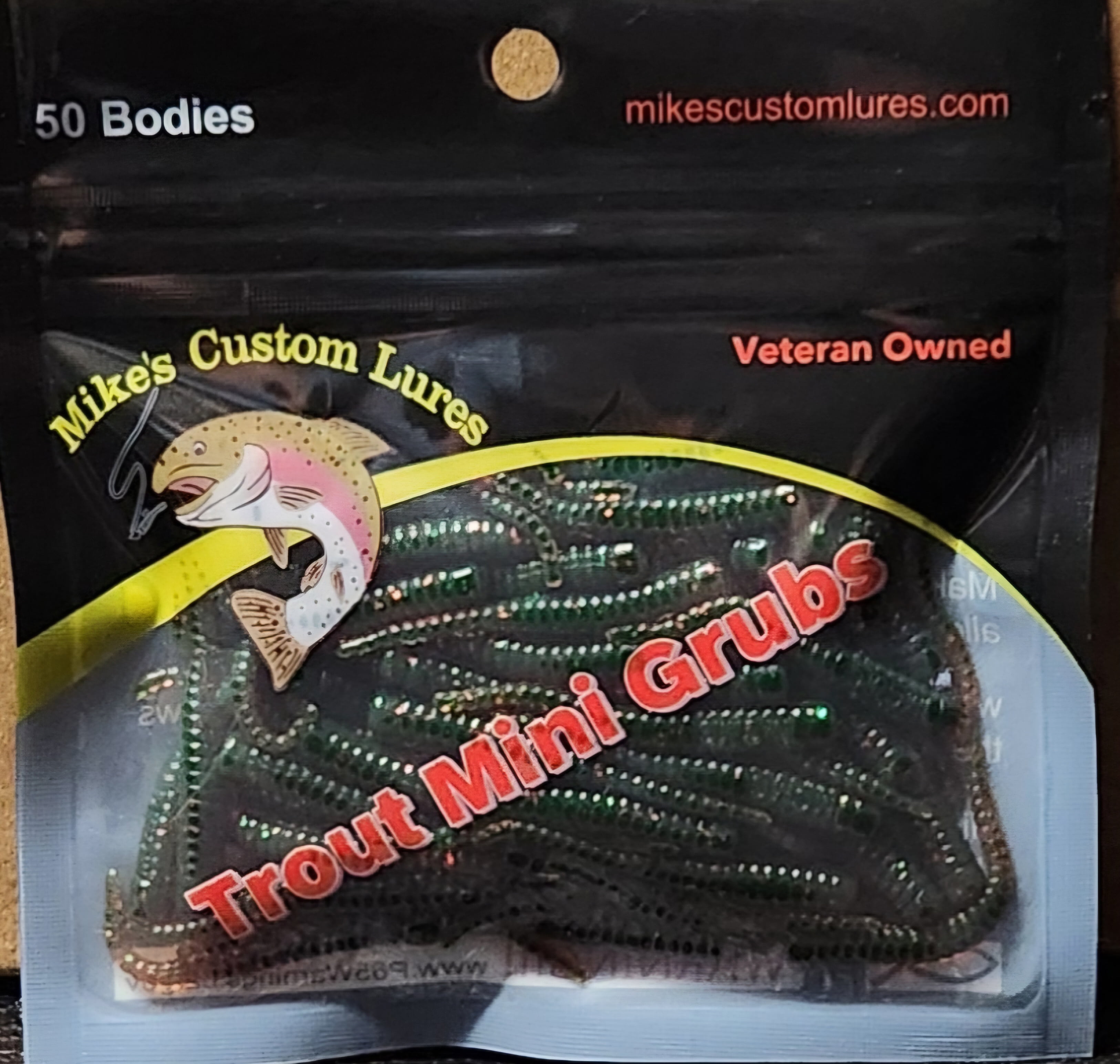 New Trout, Steelhead, Salmon Mini Grubs 50ct Pack Trout Raider ...