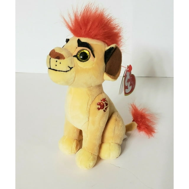 New Ty Beanie Baby: The Lion Guard Kion The Lion 7 Plush Toy - Walmart.com