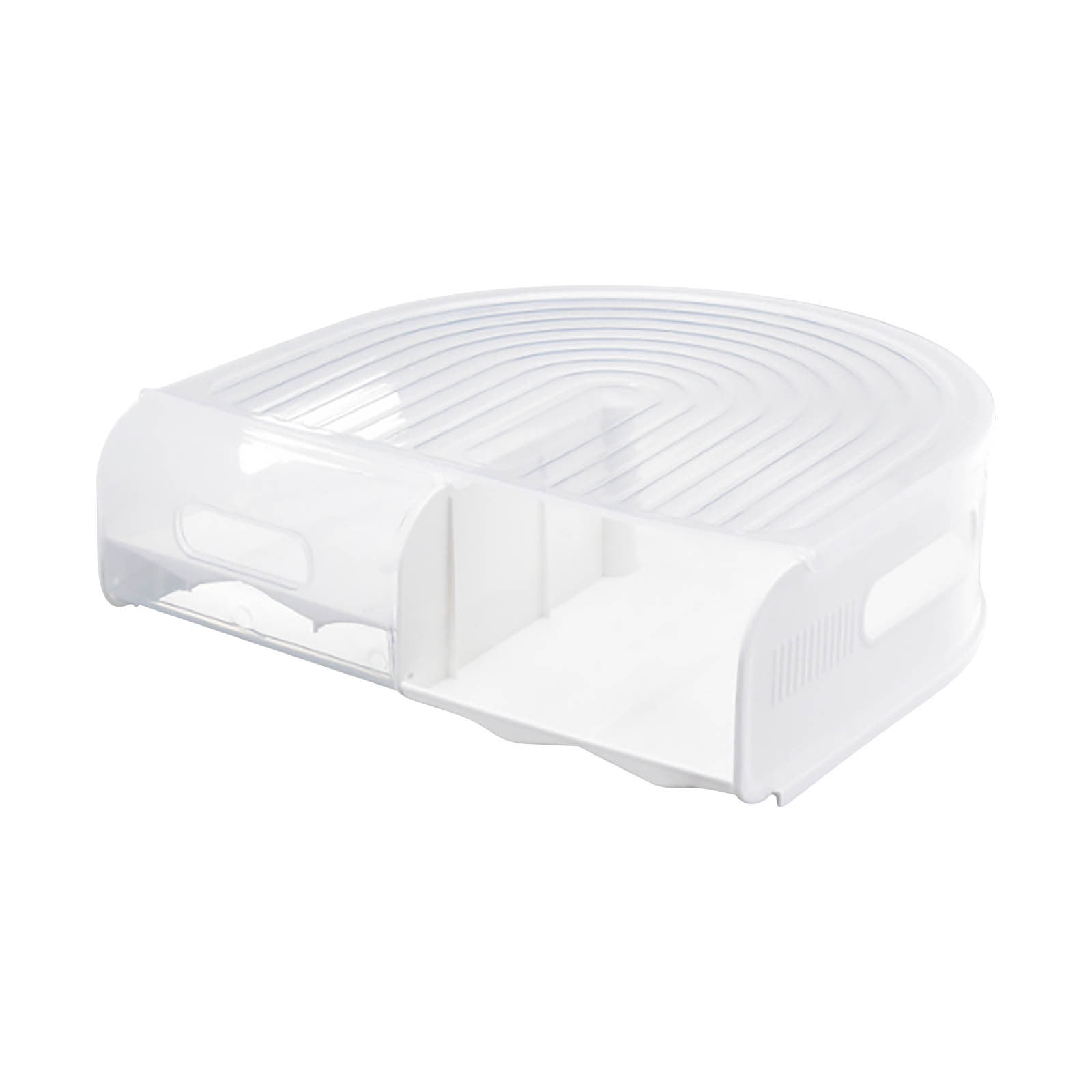 New U-shaped Refrigerator Food Storage Boxed Food Sorting Rack Rolling ...