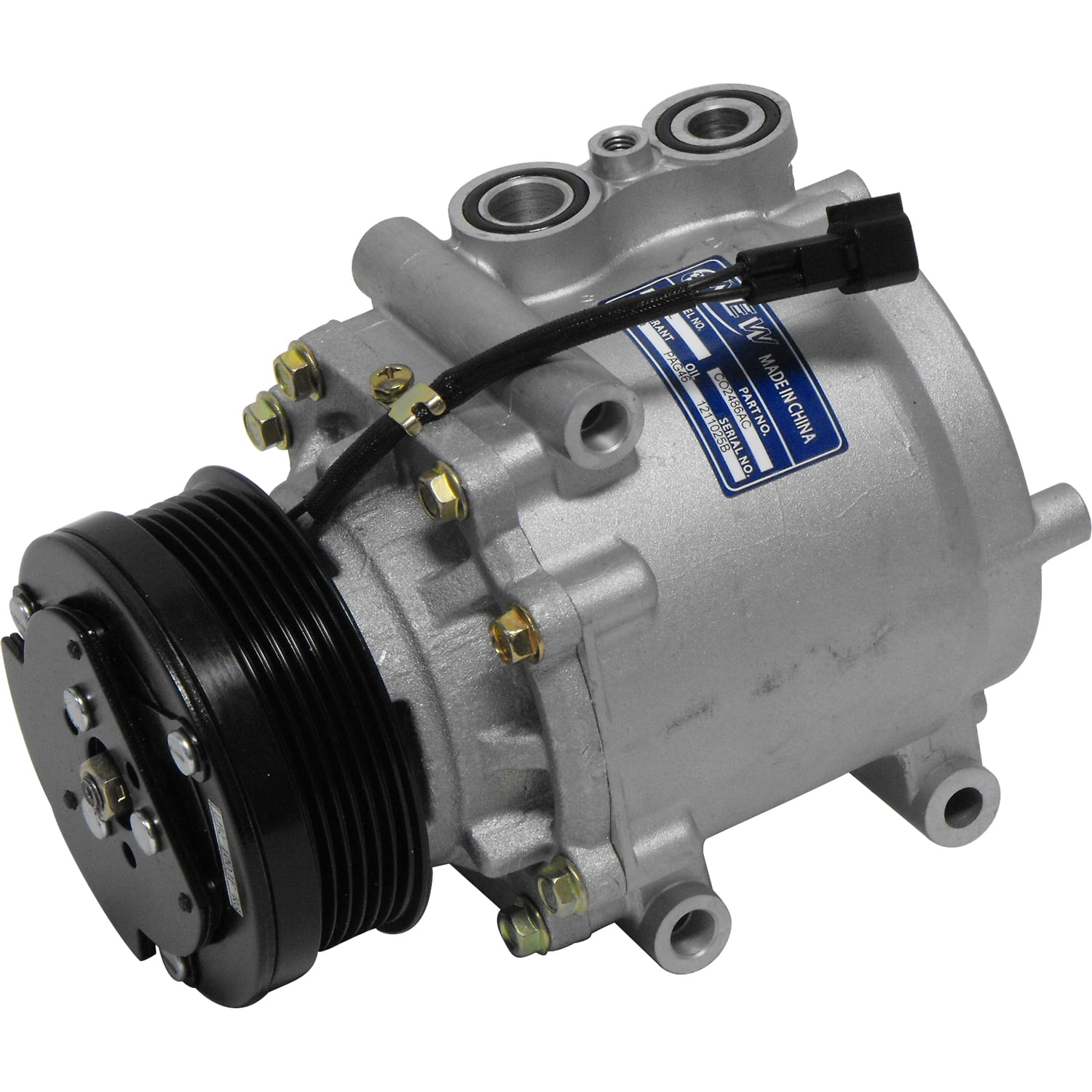 Free Shipping New UAC CO 2486AC A C Compressor Ford Scroll Compressor Assy Fits select 2003 2006 FORD EXPEDITION 2001 2007 FORD ECONOLINE Walmart