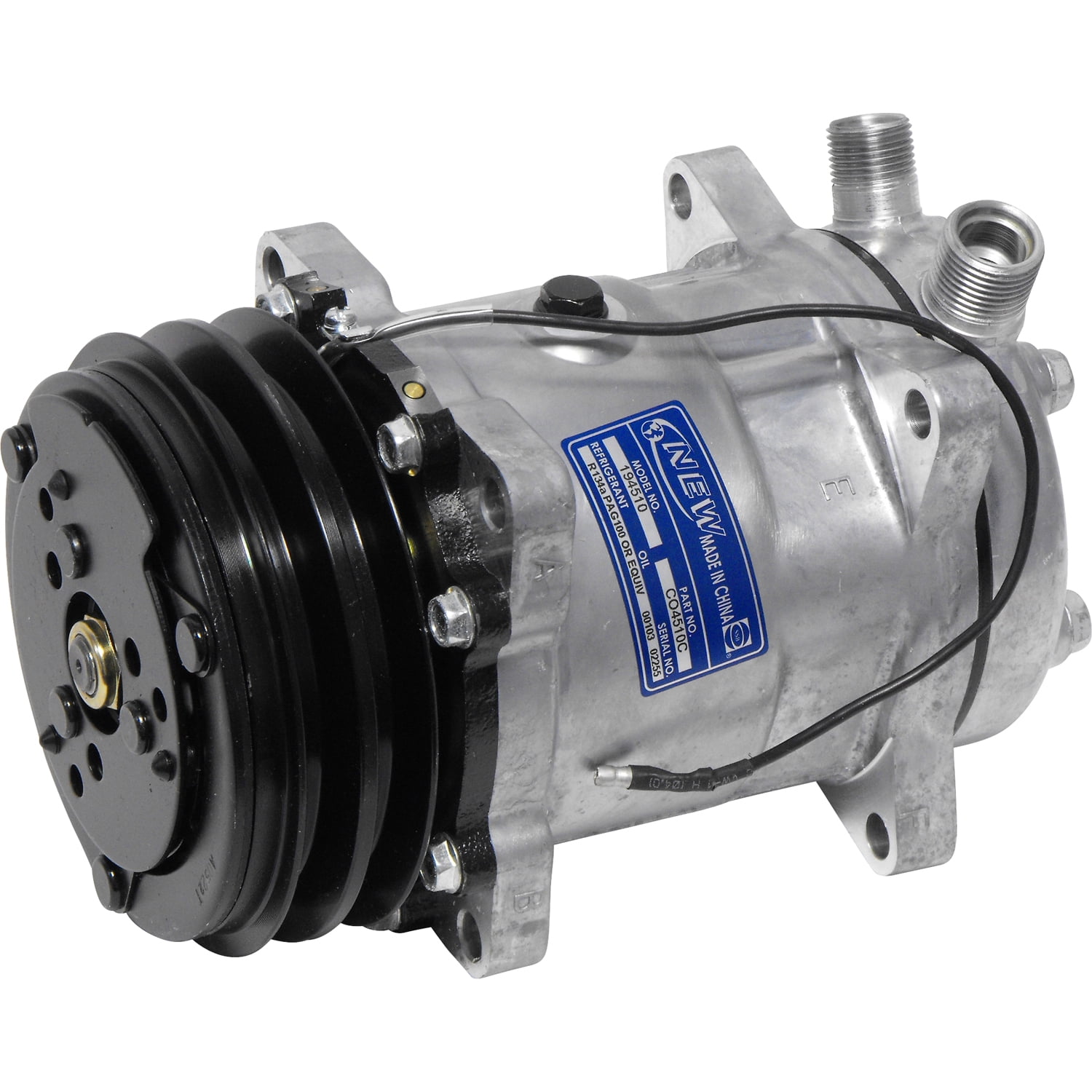 New UAC CO 4510C A/C Compressor -- SD5H14 Compressor Assembly - Walmart.com