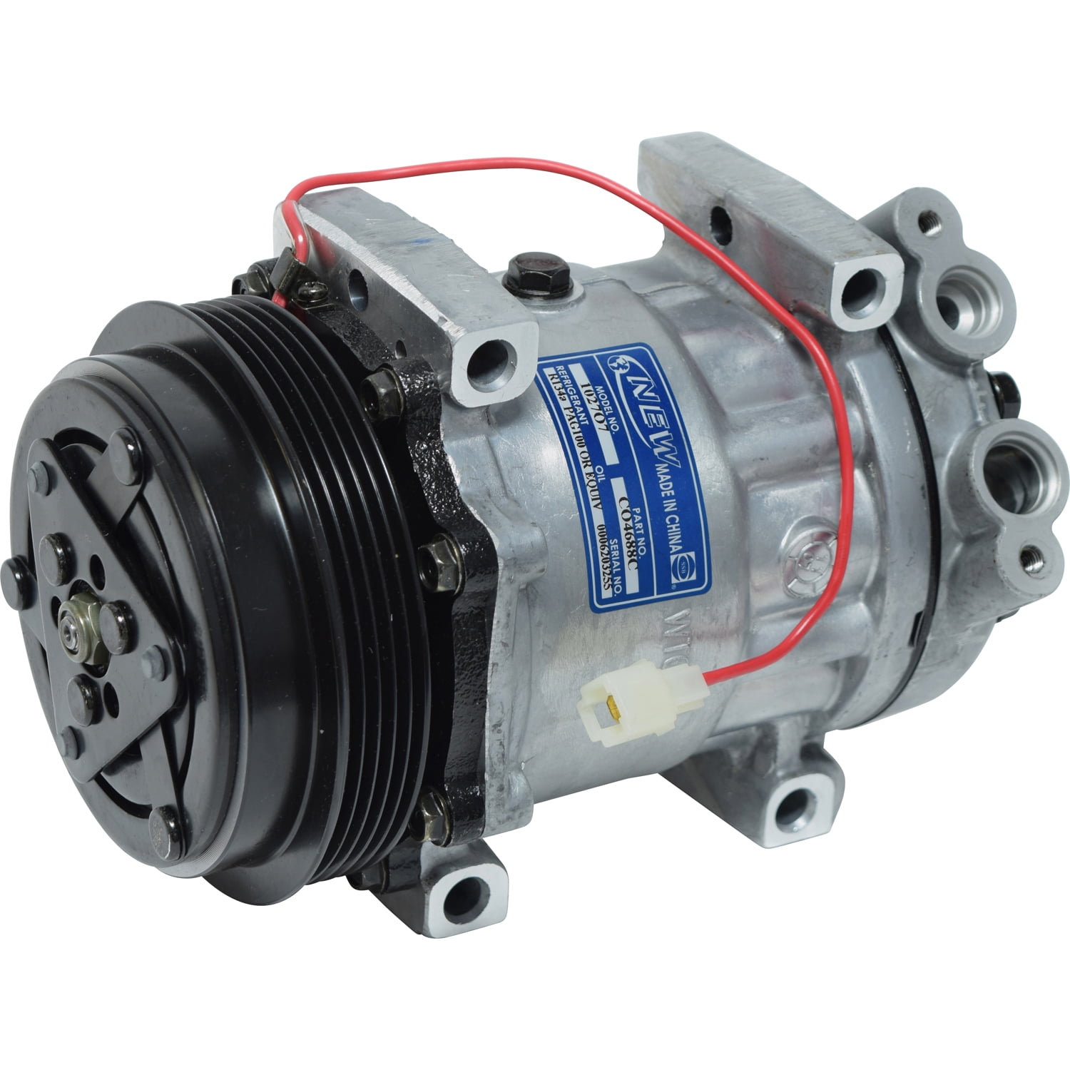 New UAC CO 4688C A/C Compressor -- SD709 Compressor Assembly Fits ...