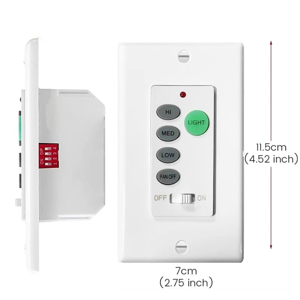 New UC9050T Ceiling Fan Wall Remote Control Dip Switch for Harbor ...