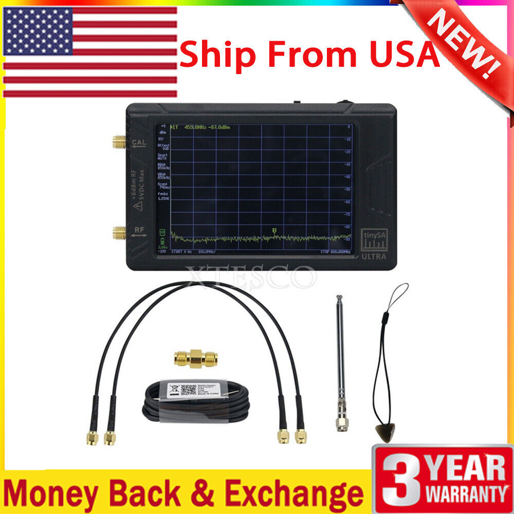 New ULTRA 100k-5.3GHz RF Signal Generator Tiny Spectrum Analyzer for ...