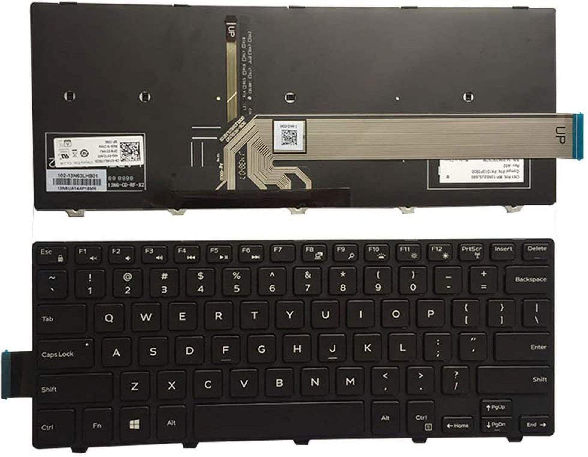 New US Black Backlit English Keyboard Replacement for Dell Latitude ...