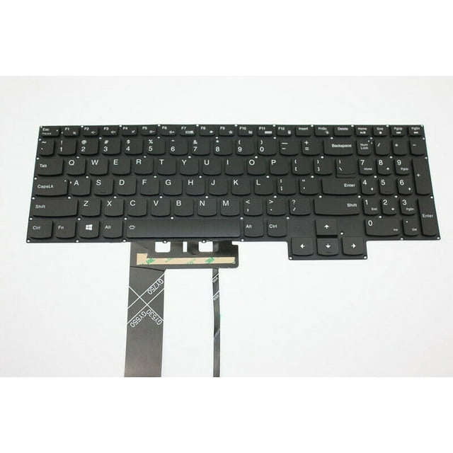 New US Black English Backlit Backlight Laptop Keyboard (Without ...