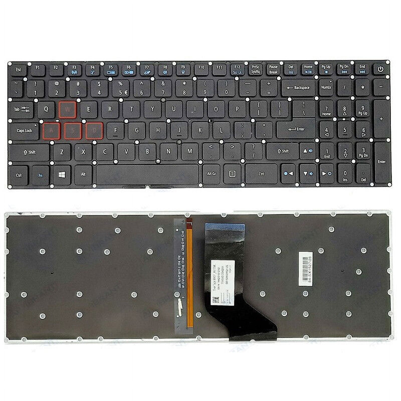 New US Black English Backlit Laptop Keyboard (Without palmrest ...