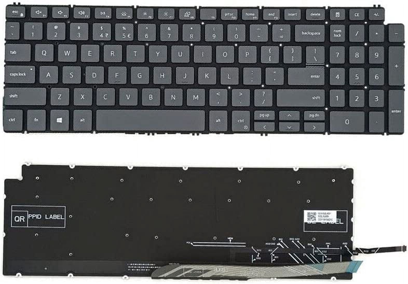 New US Black English Backlit Laptop Keyboard (Without palmrest) for ...
