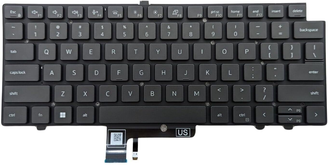 New US Black English Backlit Laptop Keyboard (Without palmrest) for ...