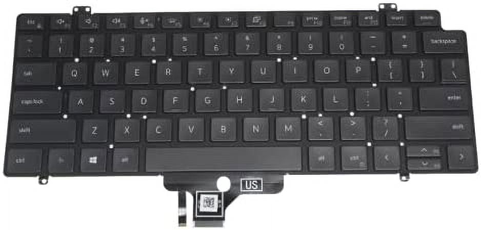 New US Black English Backlit Laptop Keyboard (Without palmrest) for ...