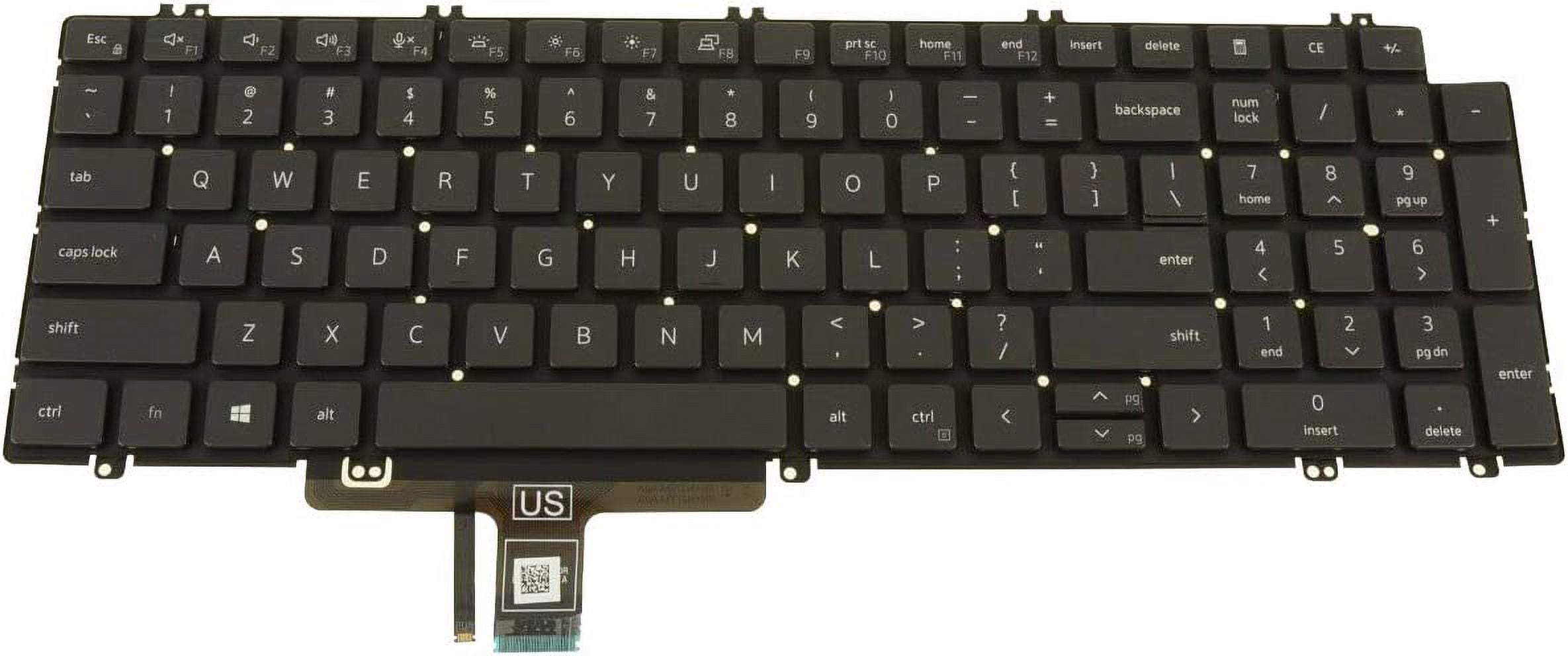 New US Black English Backlit Laptop Keyboard (Without palmrest) for ...
