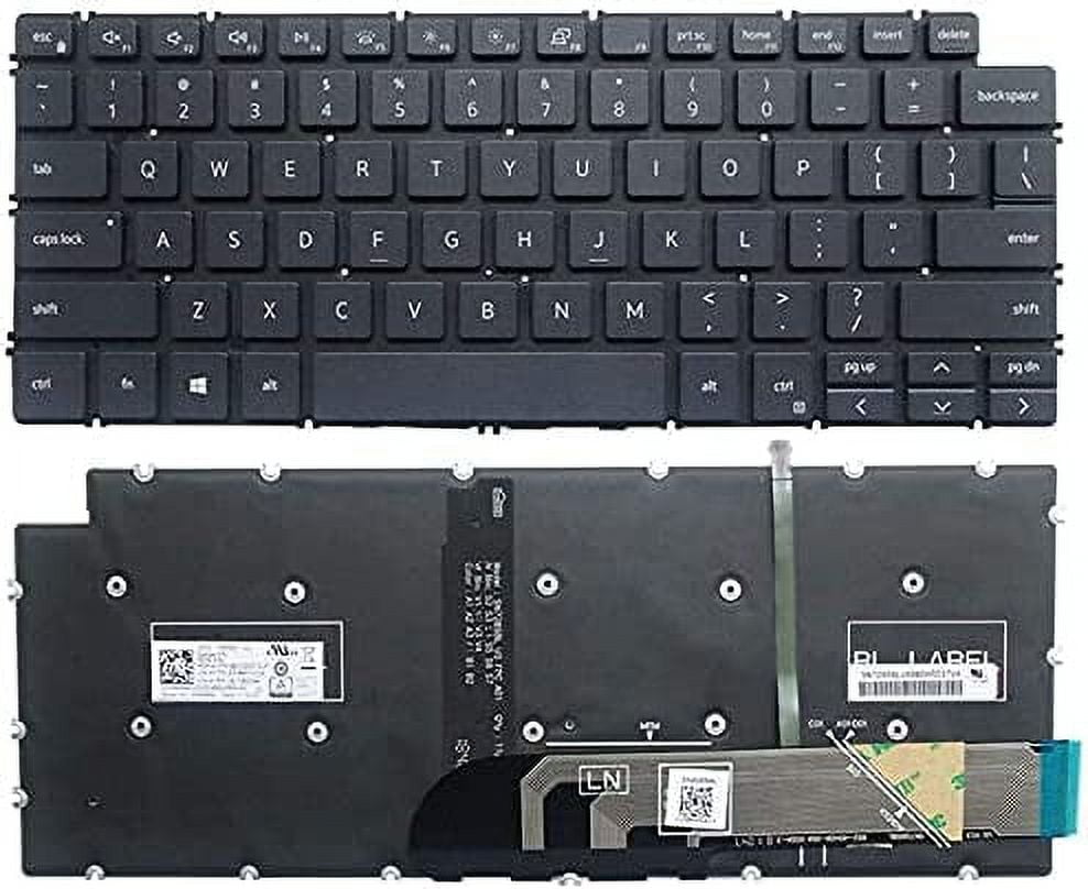 New US Black English Backlit Laptop Keyboard (Without palmrest) for ...