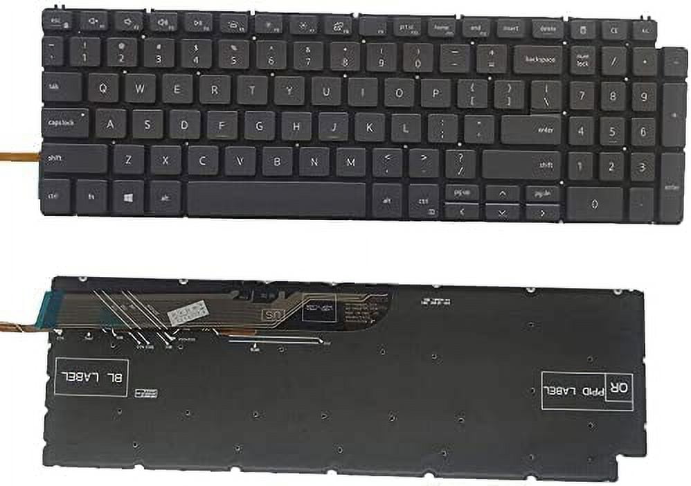New US Black English Backlit Laptop Keyboard (Without palmrest) for ...