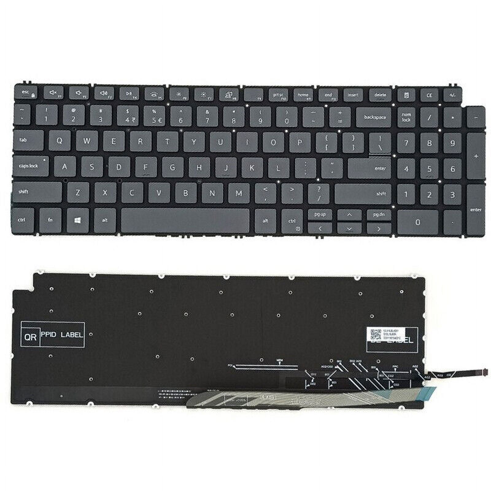 New US Black English Backlit Laptop Keyboard (Without palmrest) for ...