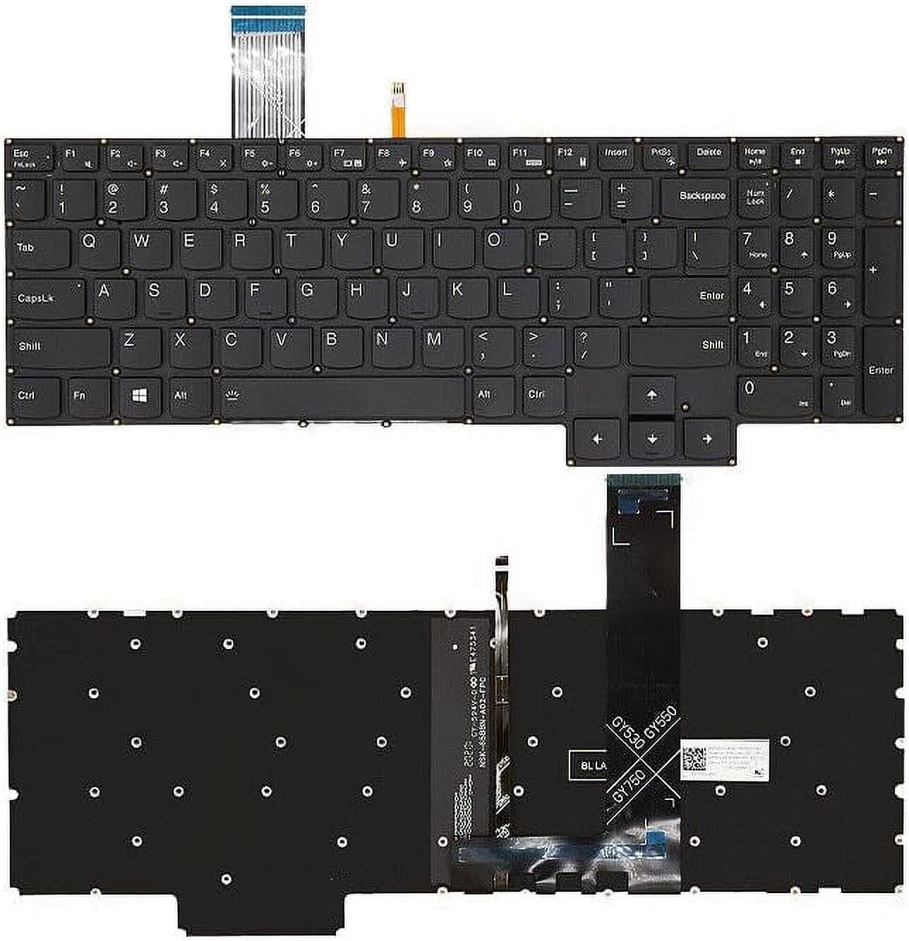 New US Black English Backlit Laptop Keyboard (Without palmrest) for ...