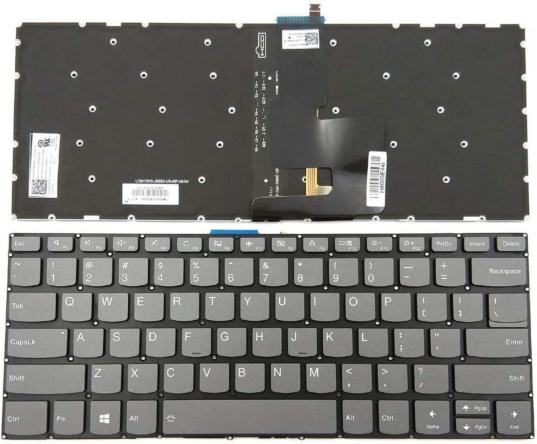 New US Black English Backlit Laptop Keyboard (Without palmrest) for ...