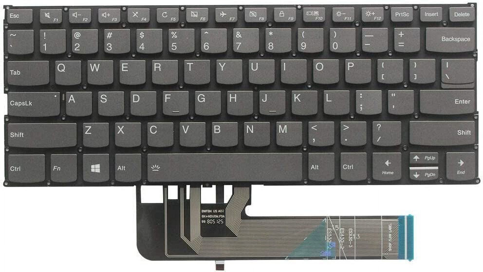 New US Black English Backlit Laptop Keyboard (Without palmrest) for ...