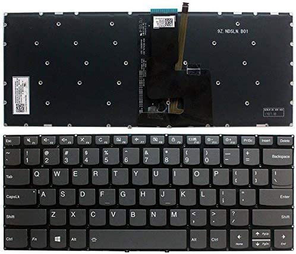 New US Black English Laptop Backlit Keyboard (Without palmrest ...