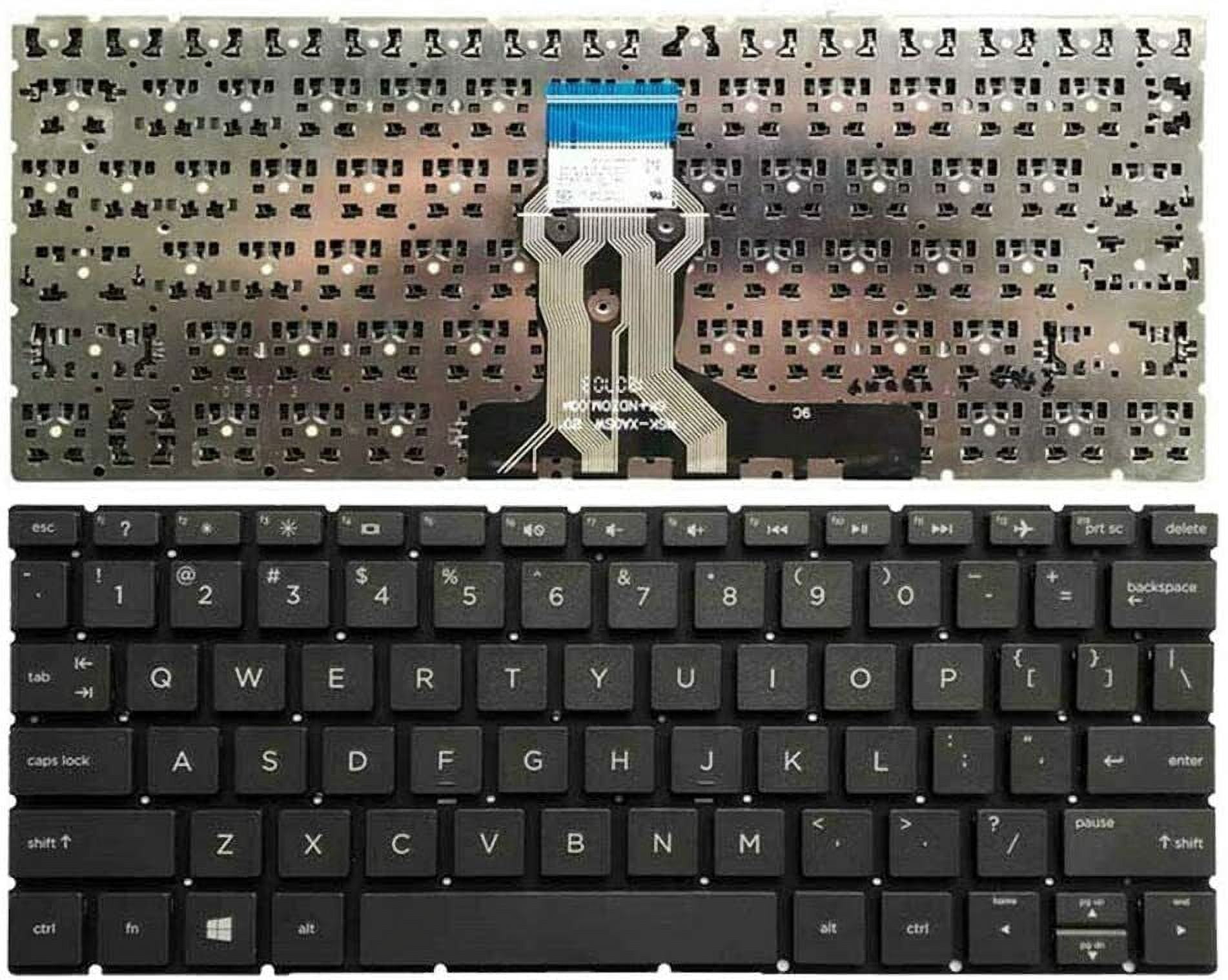 New US Black English Laptop Keyboard (Without palmrest) for HP Pavilion ...