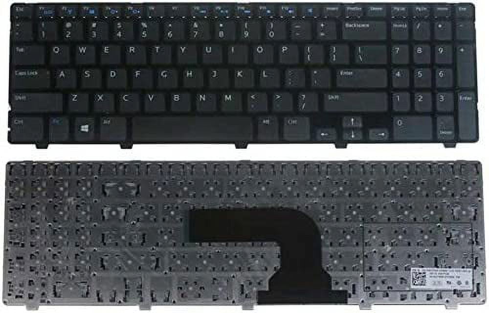 New US Black Keyboard with Frame Replacement for Dell Latitude 3540 ...
