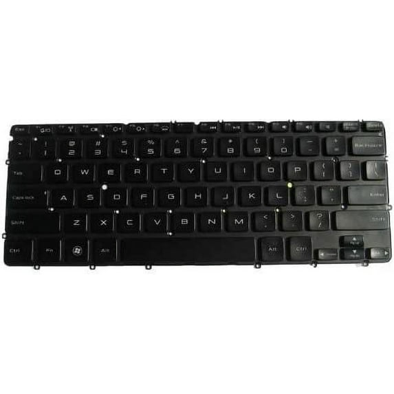 New US Layout Black Color Laptop Keyboard Replacement for Dell XPS 12 ...