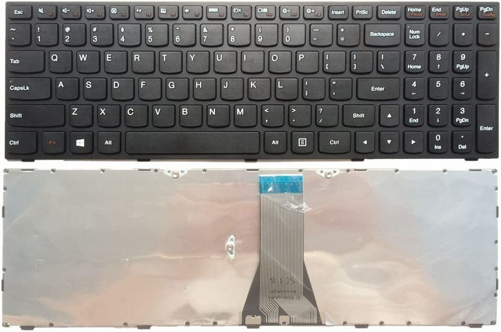 New US Layout Non-Backlit Laptop Keyboard Replacement for IBM Lenovo ...