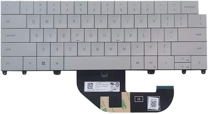 New US White English Backlit Backlight Laptop Keyboard (Without ...