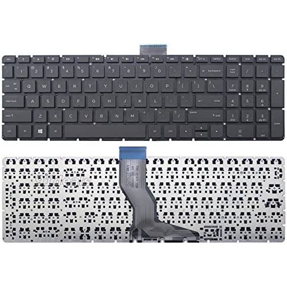New US black English Laptop Keyboard (without frame) For HP 15-BS022ca ...