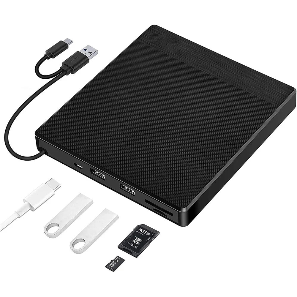 New USB 3.0C-Type External CD DVD RW Optical Drive DVD Burner DVD Burner Super Drive Laptop ...