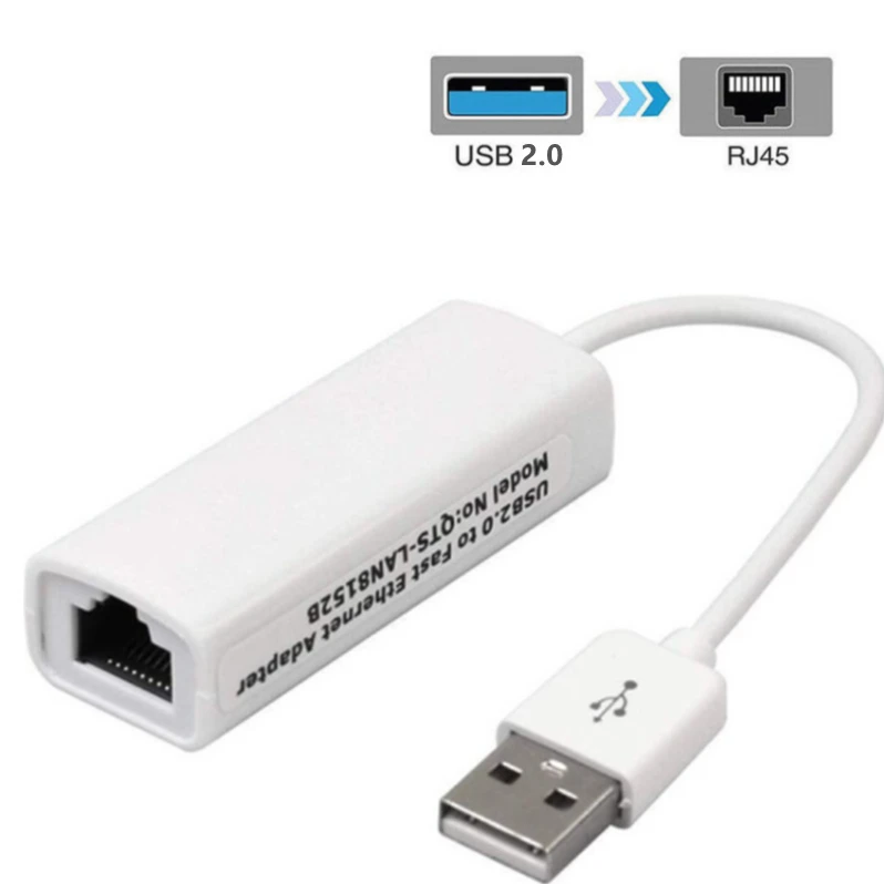 New USB Internet Adapter Network Card USB 2.0 To Ethernet Internet RJ45 LAN For Macbook Windows ...