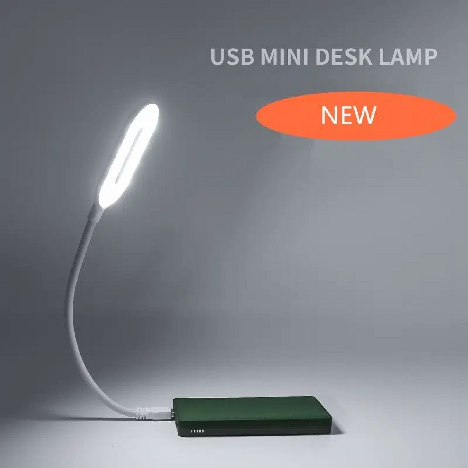 New USB Portable Mini LED Reading Light (touch Strong Warm Light And ...