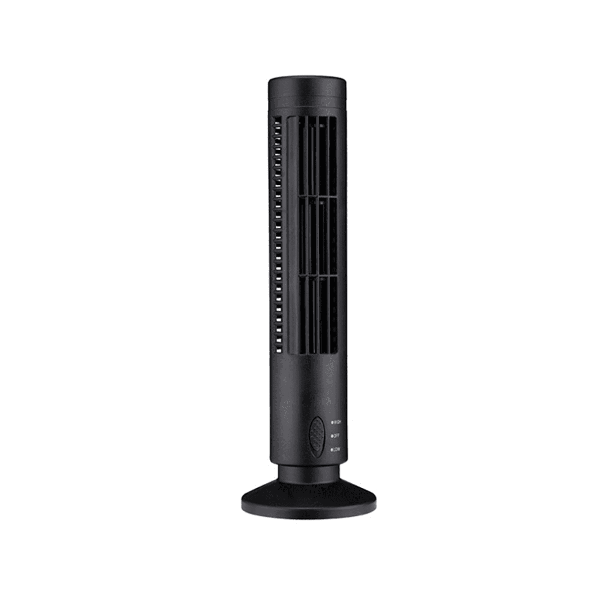 New USB Tower Fan Bladeless Fan Tower Electric Fan Mini Vertical Air ...