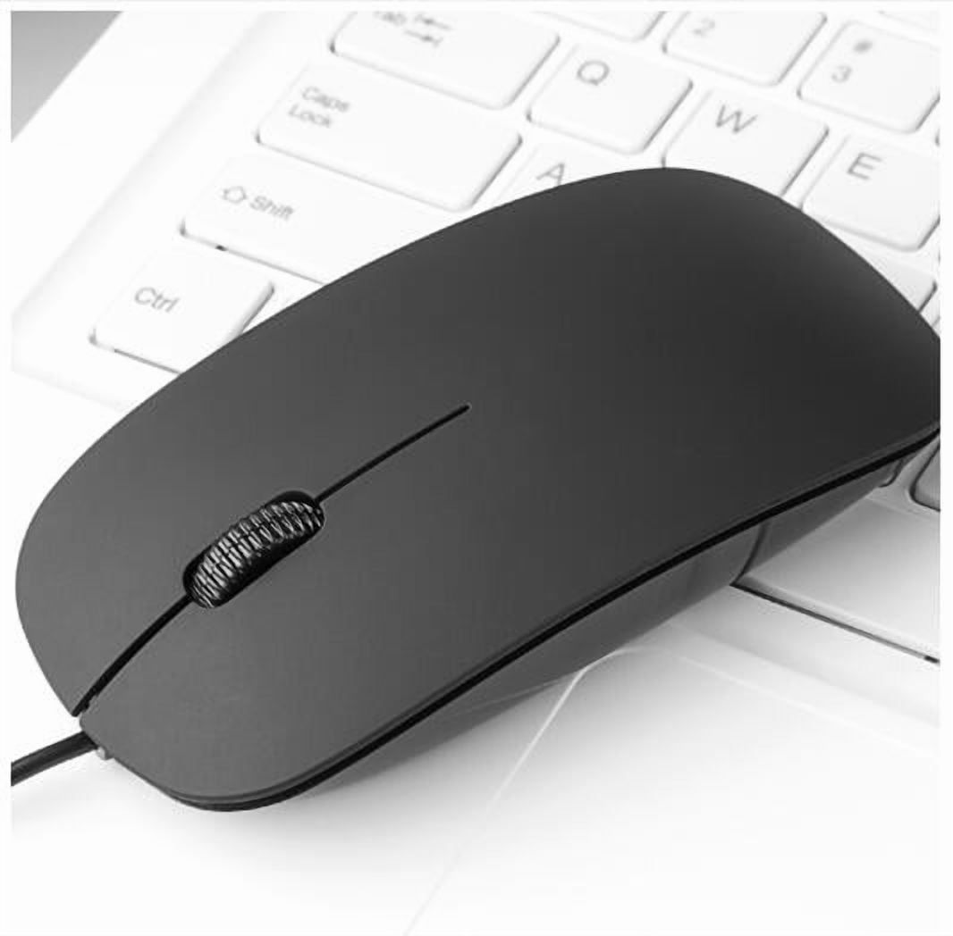 New USB Wired Computer Mouse 1000 DPI Mice Mute Button For Laptop PC ...